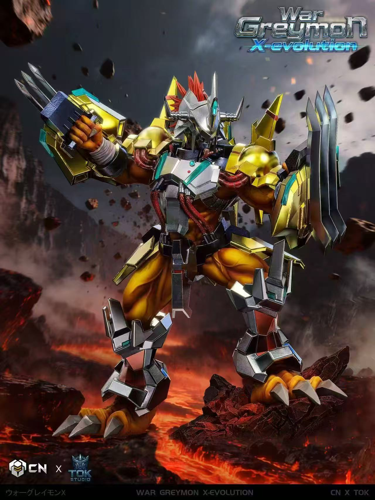 Mô hình TOK Studio - WarGreymon X-evolution